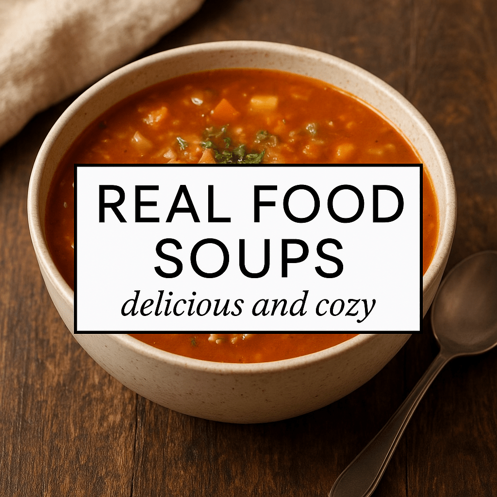 Real Food Soup Recipes - Juggling Real Food and Real Life
